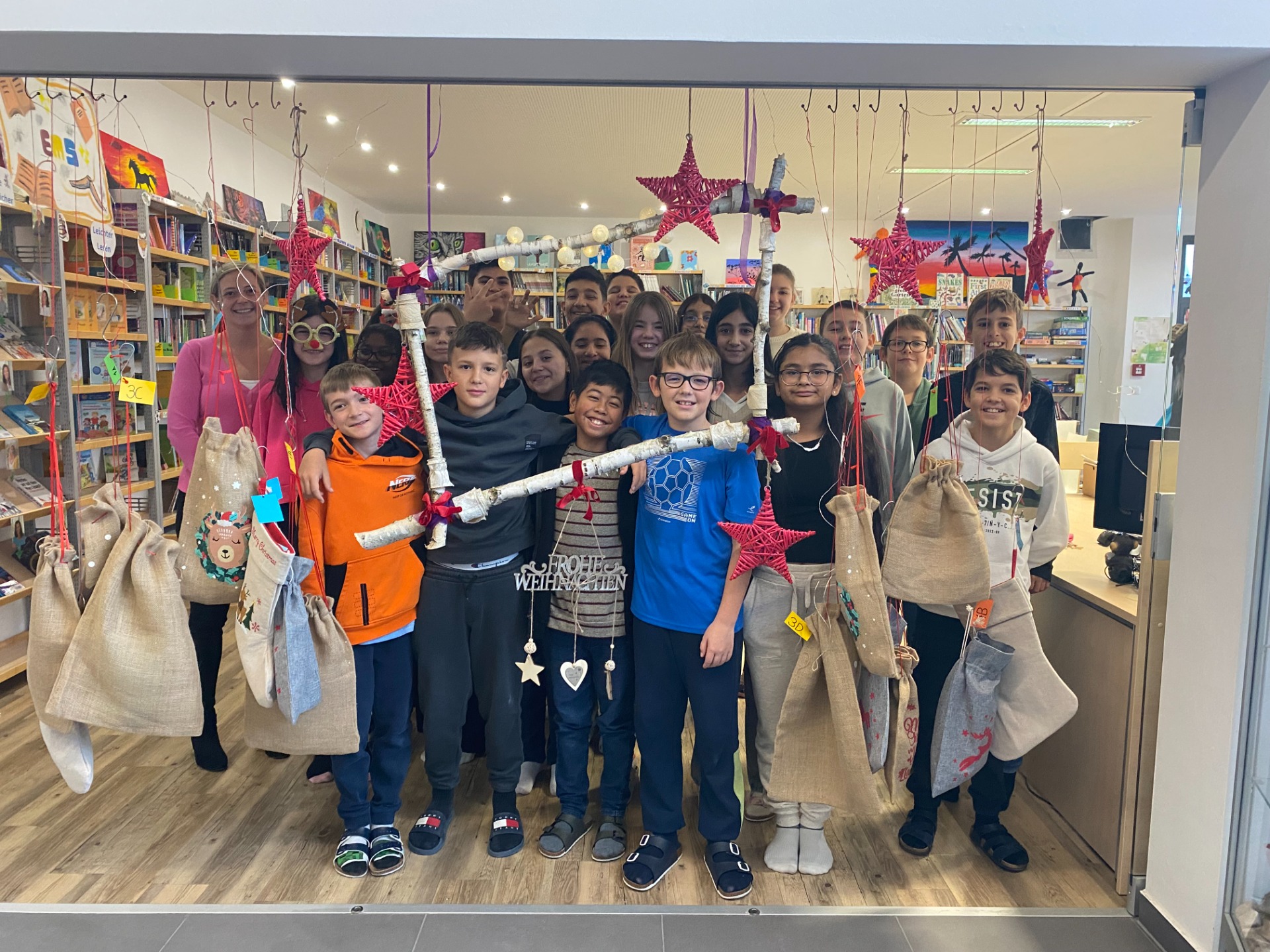 Weihnachtsfeier in der 2c :: EMS Strasshof